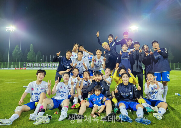 국민체육진흥공단 화천KSPO 여자축구팀, 2023년 시즌 이유 있는 질주